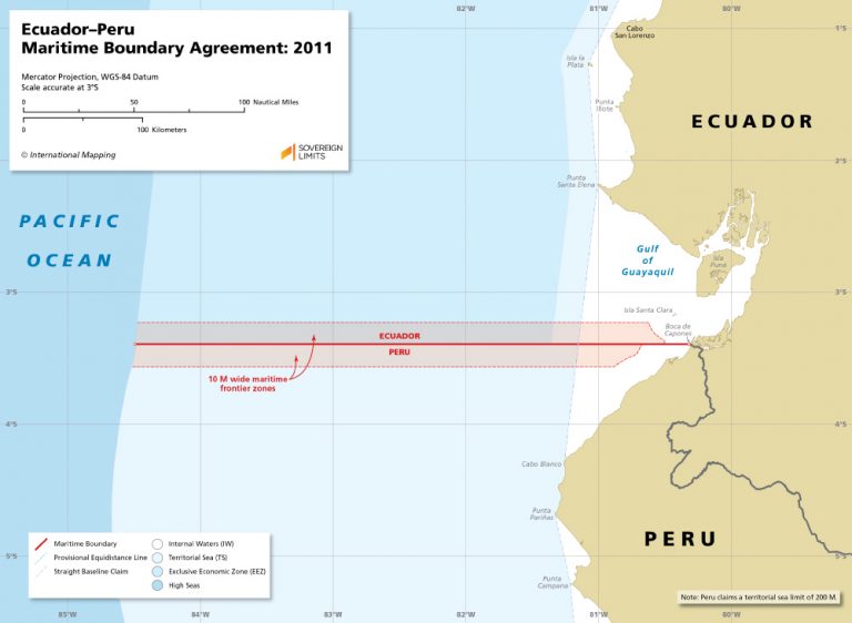 Ecuador–Peru Maritime Boundary Agreement 2011 | Sovereign Limits