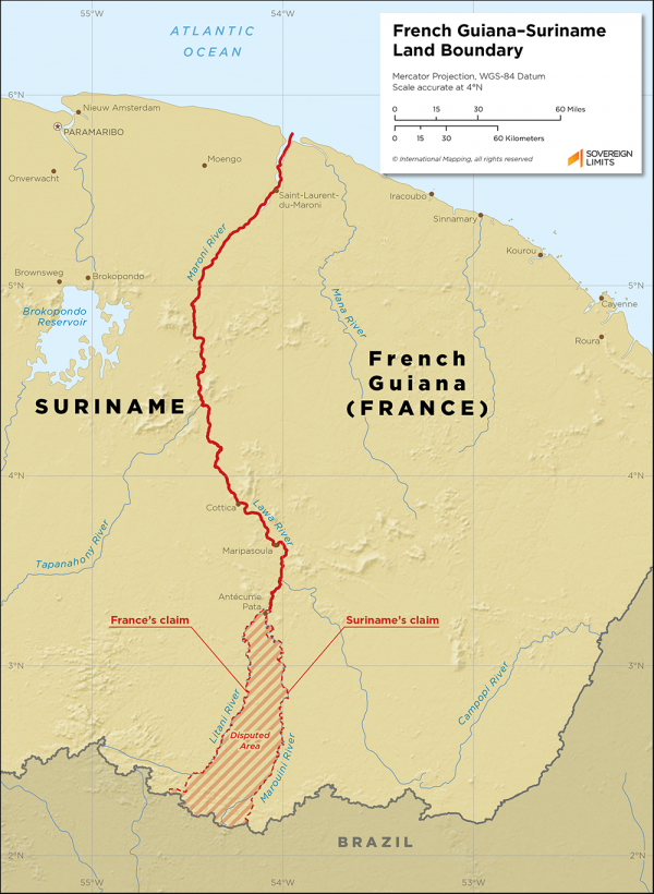 French Guiana–Suriname Land Boundary | Sovereign Limits