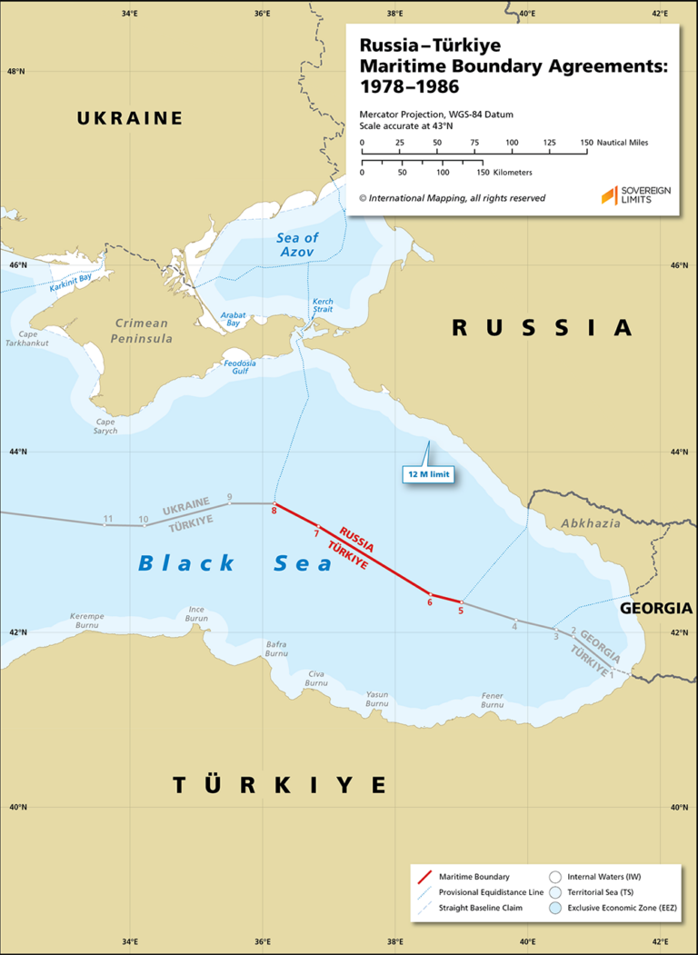 Russia–Türkiye maritime boundary agreement | Sovereign Limits
