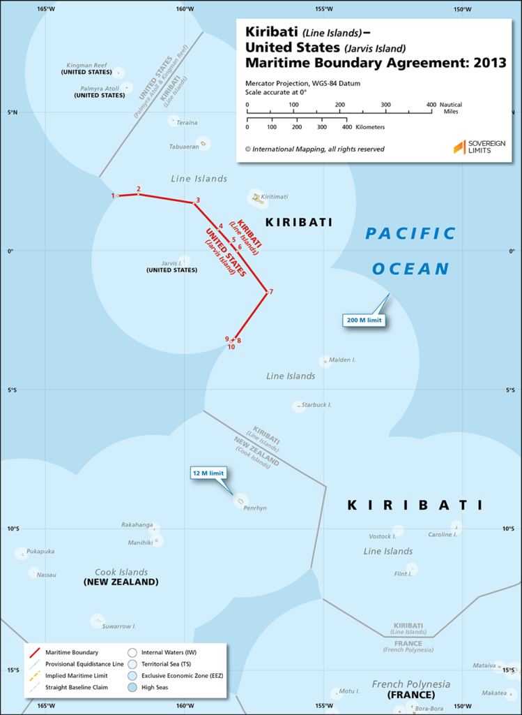 Kiribati (Line Islands)–United States (Jarvis Island) Maritime Boundary ...