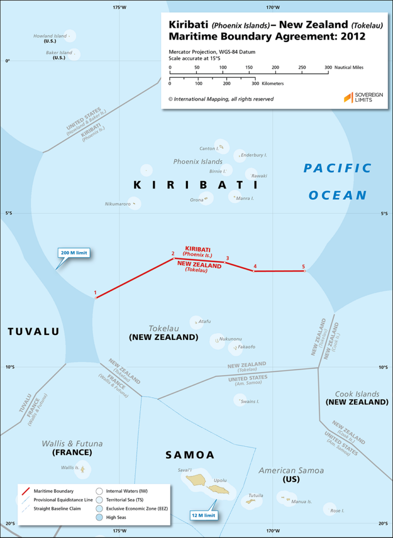 Kiribati (Phoenix Islands)–New Zealand (Tokelau) Maritime Boundary ...