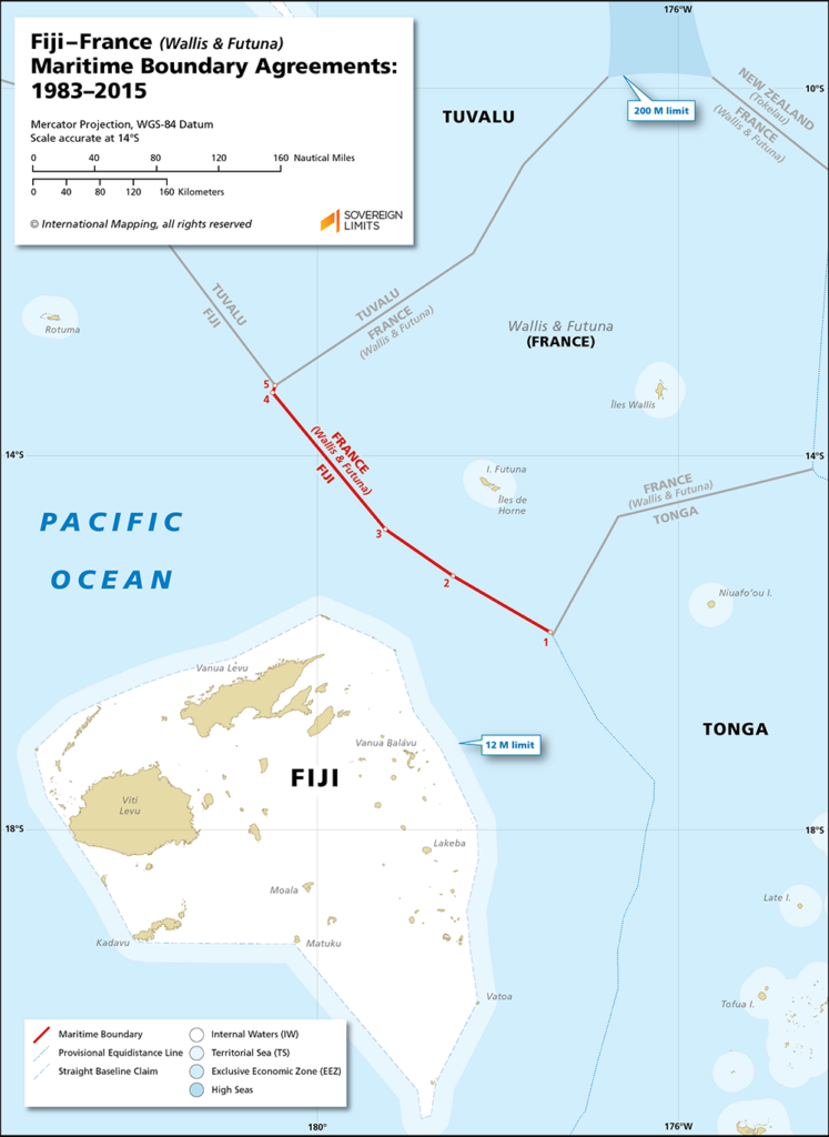 Fiji–France (Wallis & Futuna) Maritime Boundary | Sovereign Limits